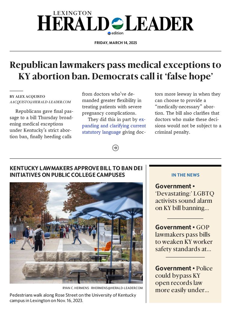 Lexington Herald Leader